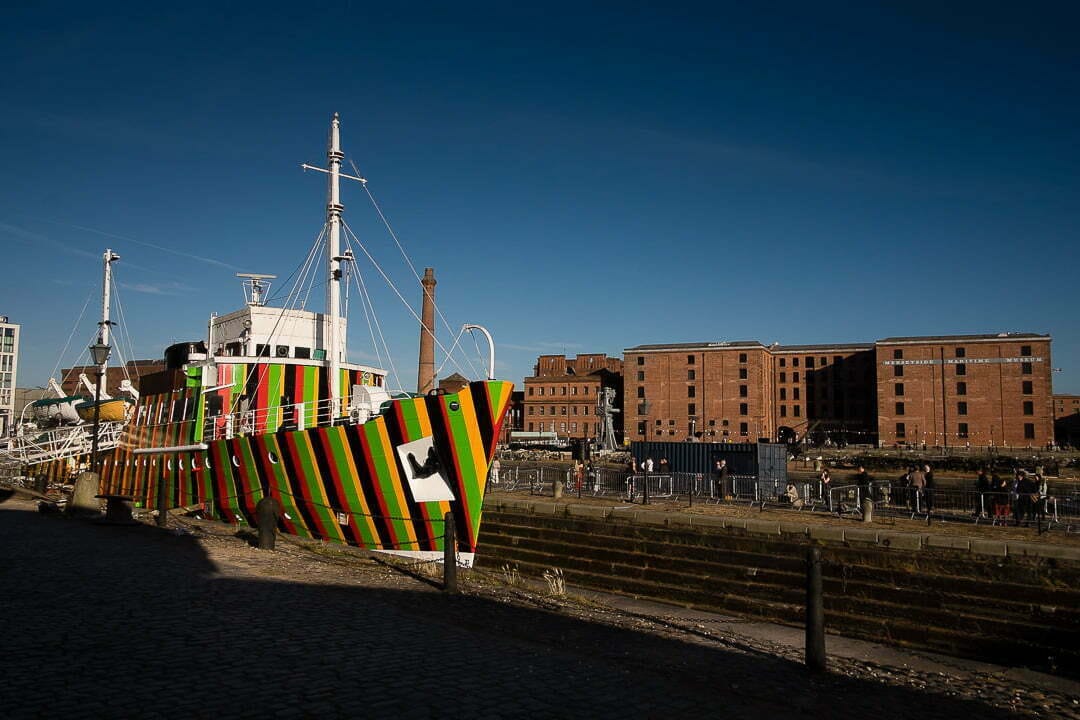 Liverpool Biennial Dazzle Ship | Pete Carr